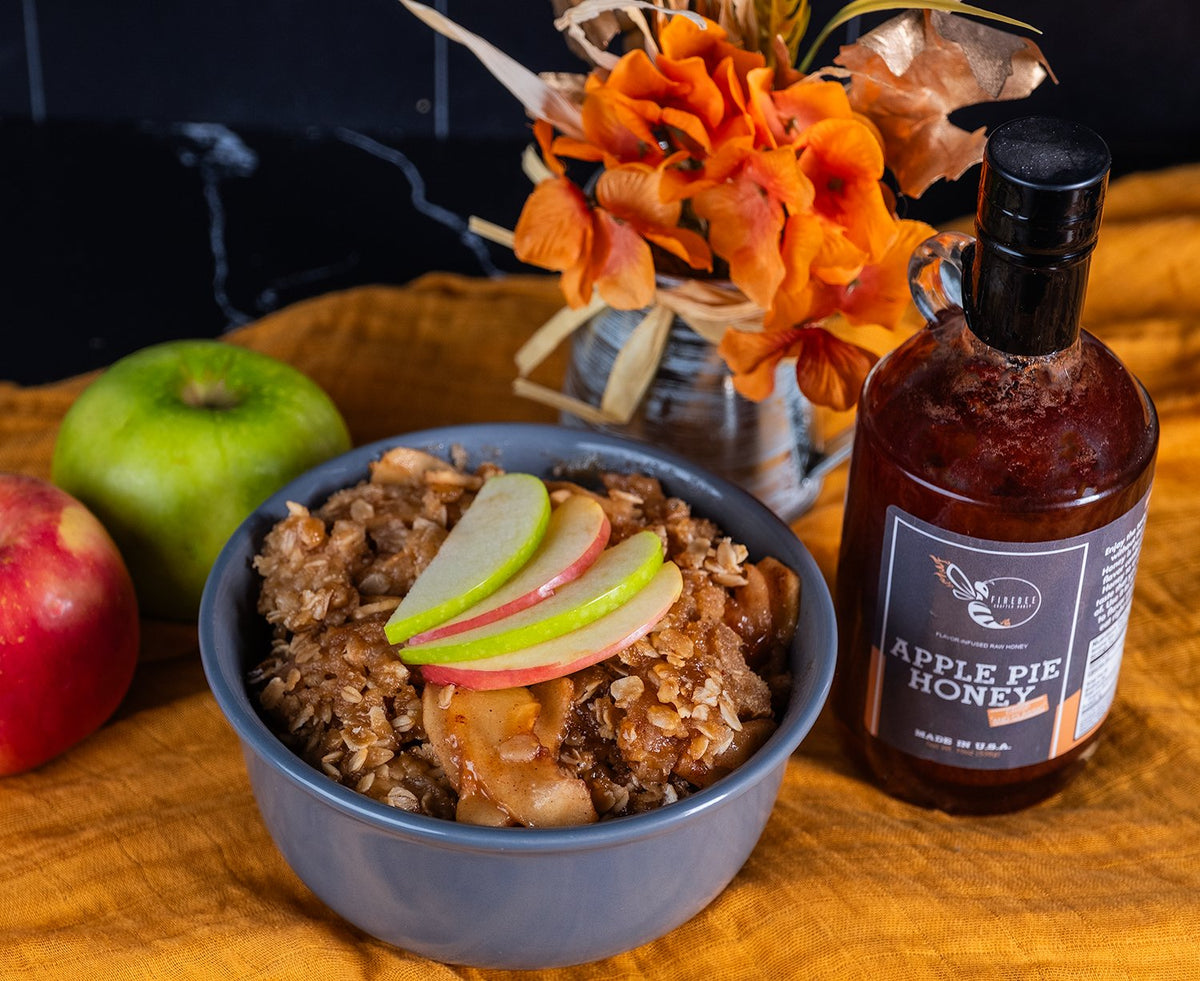 Crockpot Apple Crisp – Firebee Honey