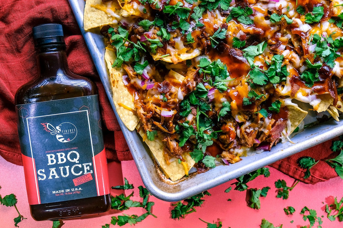 Firebee BBQ Chicken Nachos – Firebee Honey