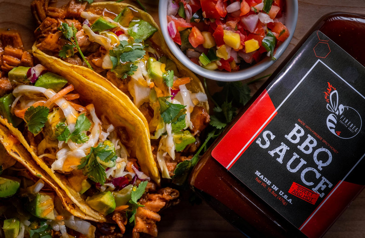 Firebee Honey BBQ Pork Tacos