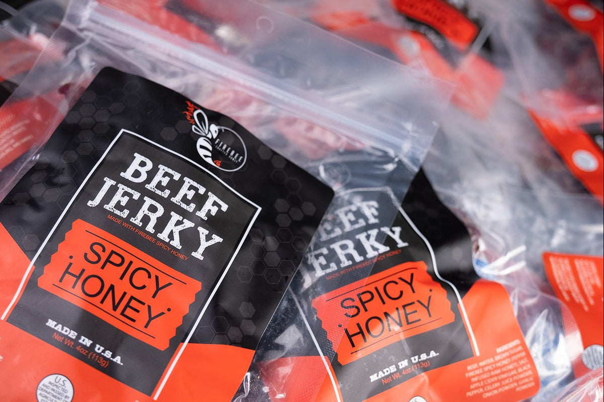 Firebee Beef Jerky - Spicy Honey – Firebee Honey